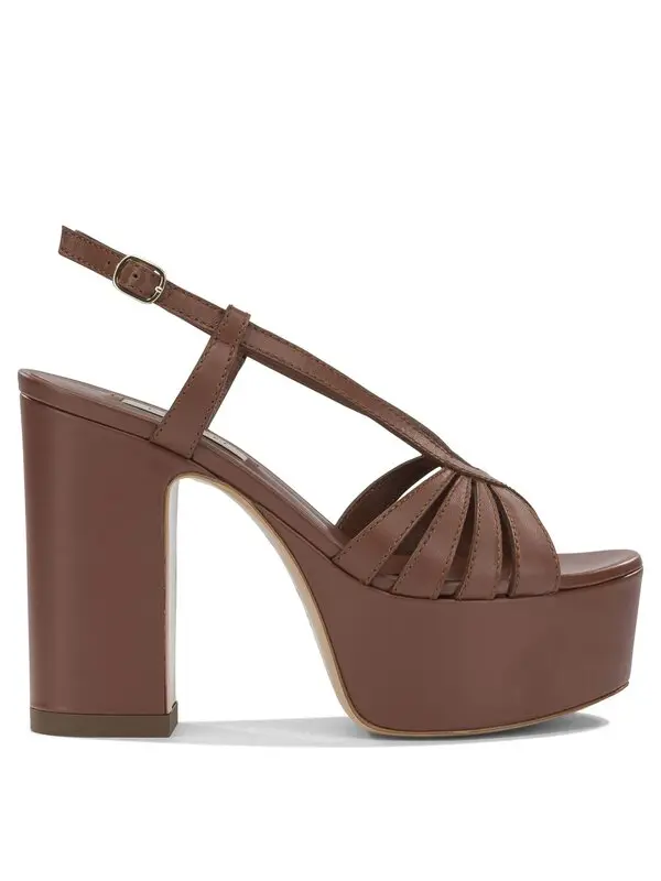 Casadei Platform Sandals - Brown
