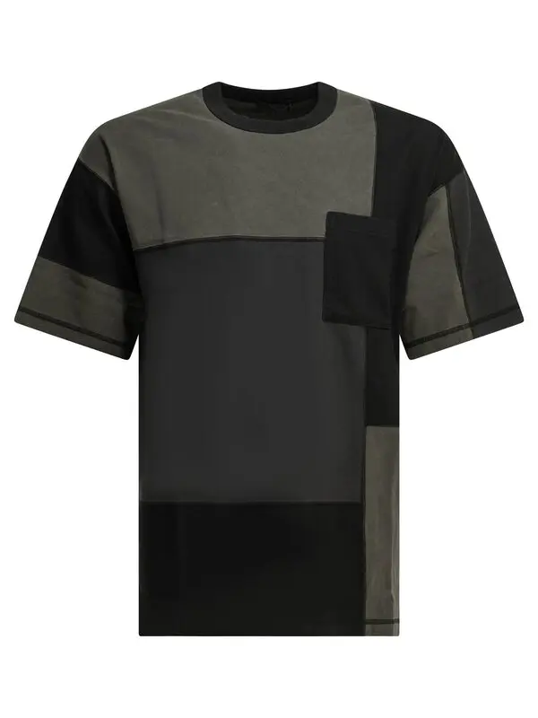 Comme Des Garçons Patchwork Crewneck T-shirt