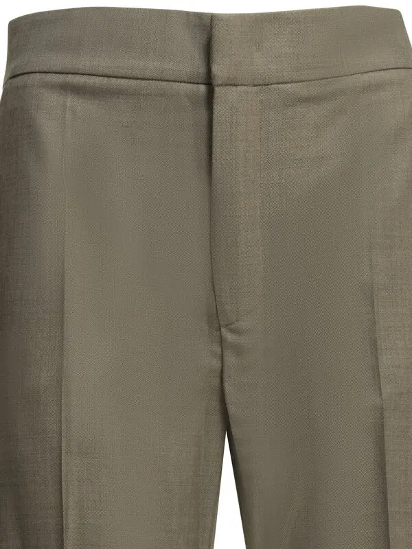 SA SU PHI Wool And Silk Lined Trousers