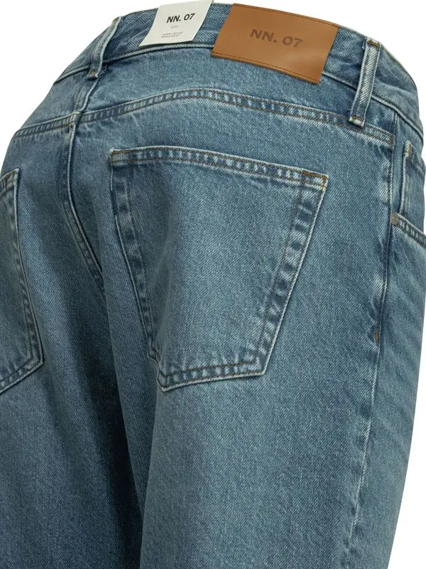 NN.07 Straight Leg Cotton Denim Jeans