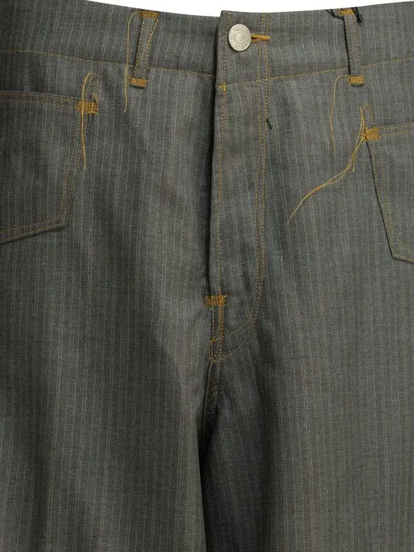 Junya Watanabe Pinstripe Wide-leg Pants