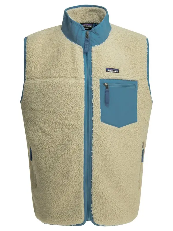 Patagonia Classic Retro-x® Fleece Sleeveless Vest - Beige