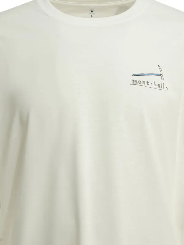 MONTBELL Long Sleeve T-shirt - White