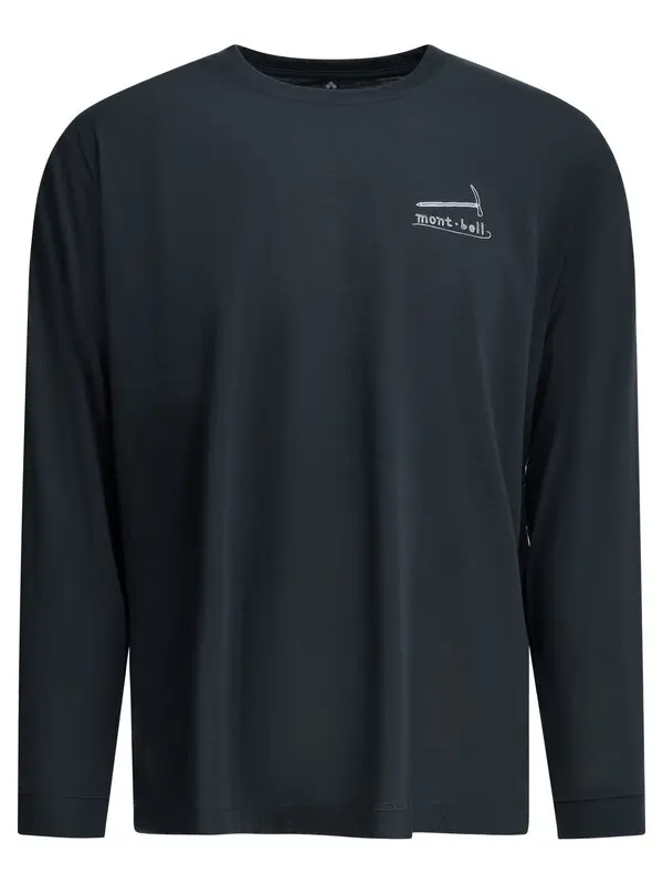 MONTBELL Long Sleeve T-shirt - Blue