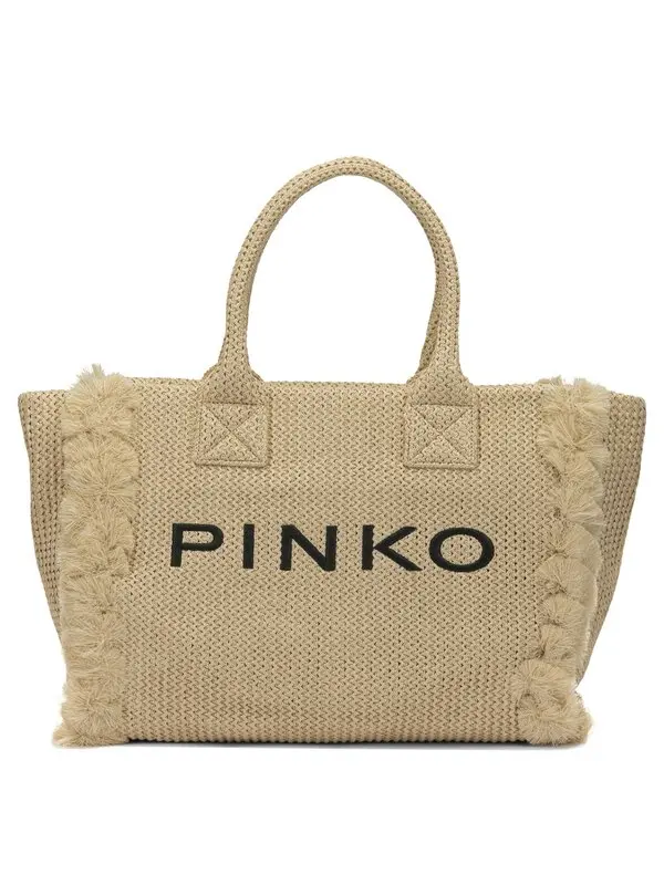Pinko Tote Bag - Beige