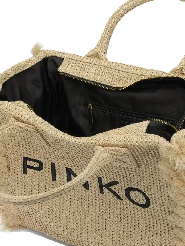 Pinko Tote Bag - Beige