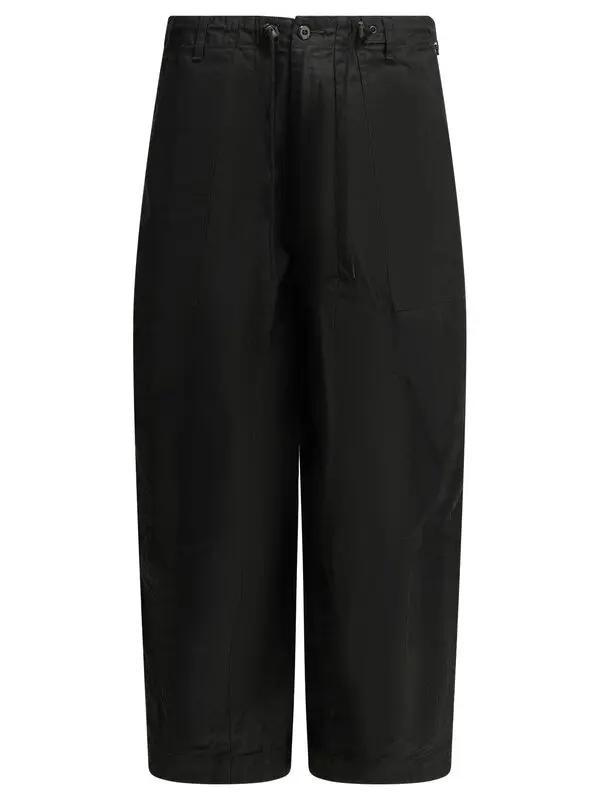 Needles Fatigue Parachute Pants - Black