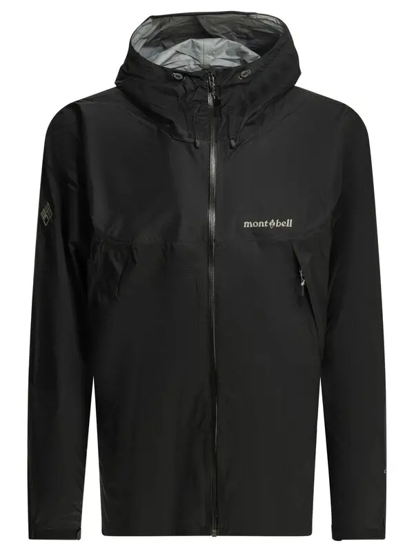 MONTBELL Hooded Zip-up Jacket - Black