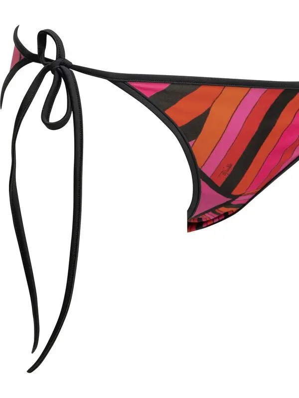 Emilio Pucci Marmo Bikini Briefs - Red