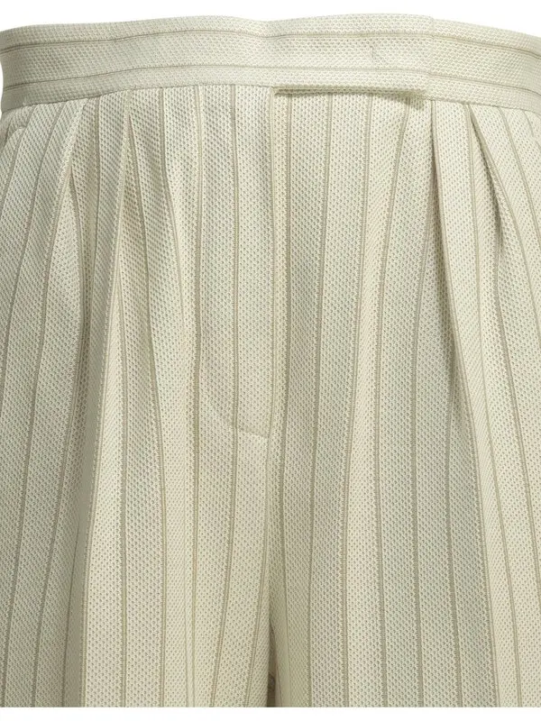 Max Mara Tailored Pinstripe Wide-leg Pants
