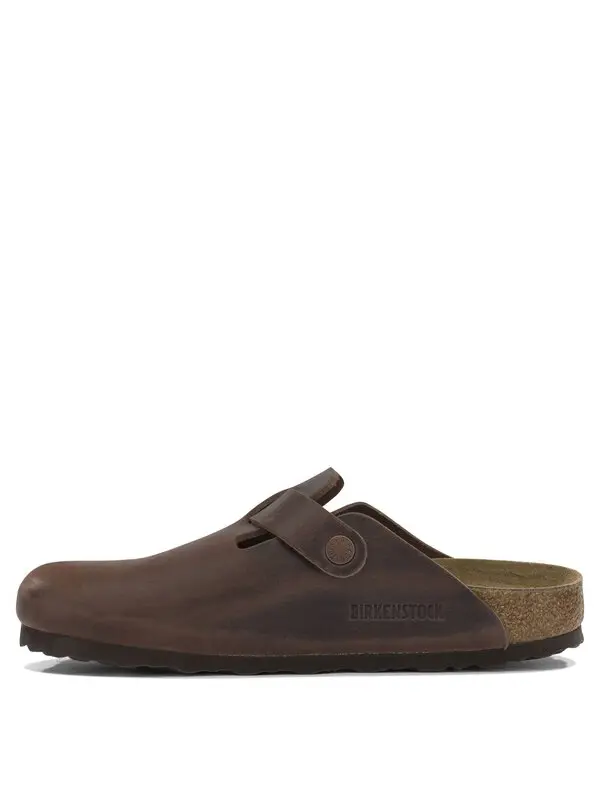 BIRKENSTOCK Boston Oiled Leather Clogs