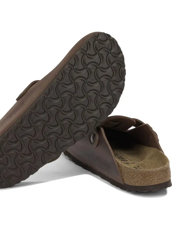 BIRKENSTOCK Boston Oiled Leather Clogs