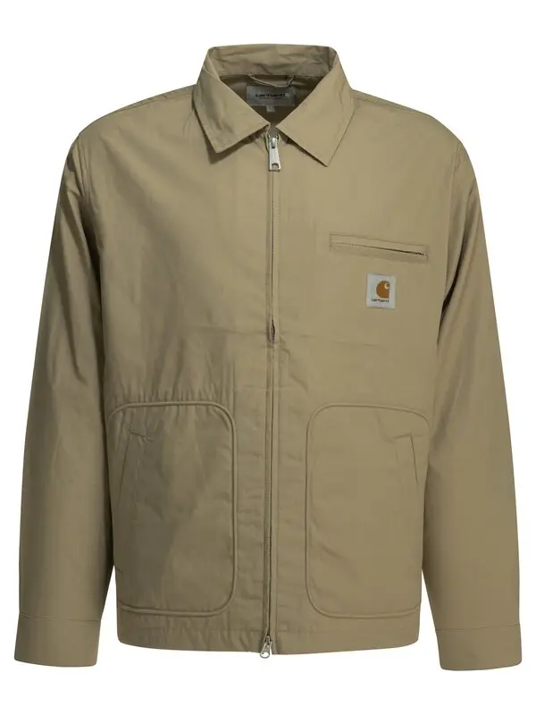 Carhartt Work In Progress Postal Overshirt Jacket - Beige