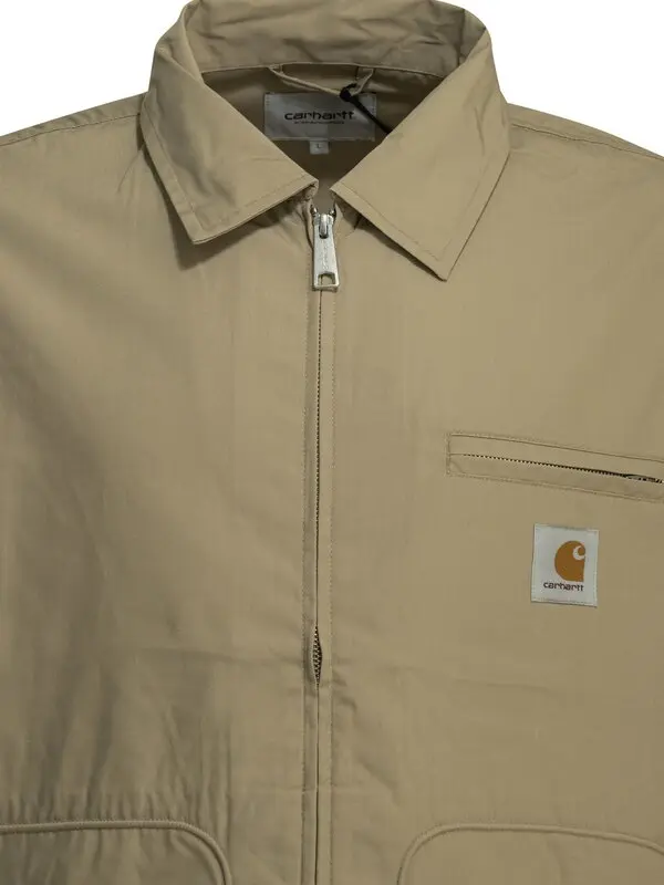 Carhartt Work In Progress Postal Overshirt Jacket - Beige