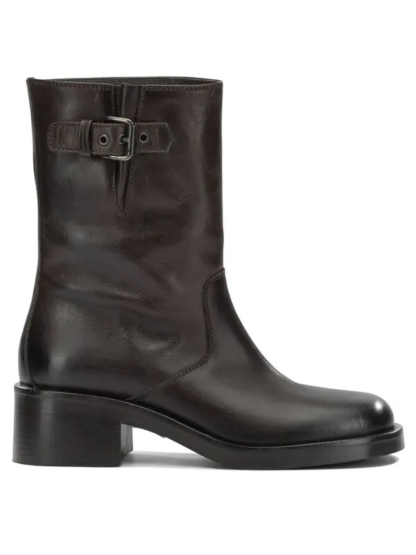 STRATEGIA Leather Boots
