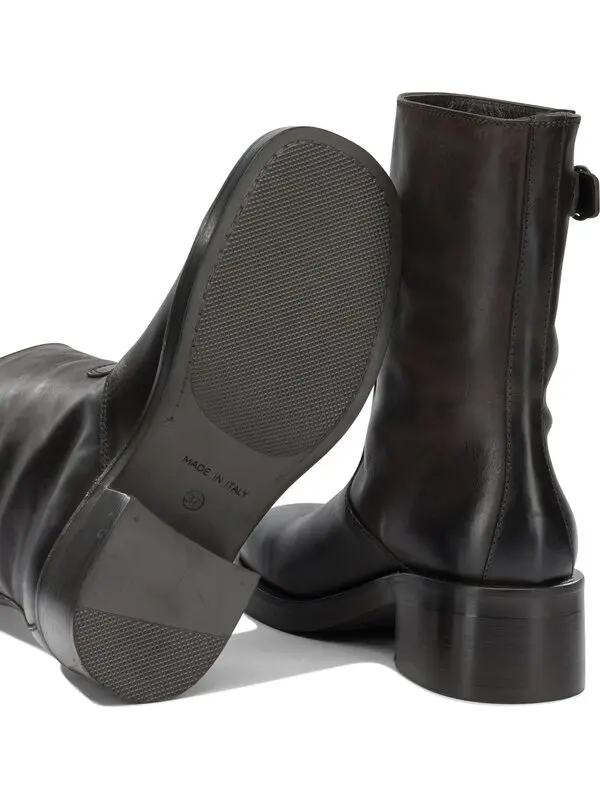 STRATEGIA Leather Boots