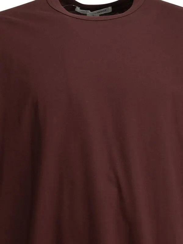Comme Des Garçons Oversized Cotton T-shirt - Bordeaux