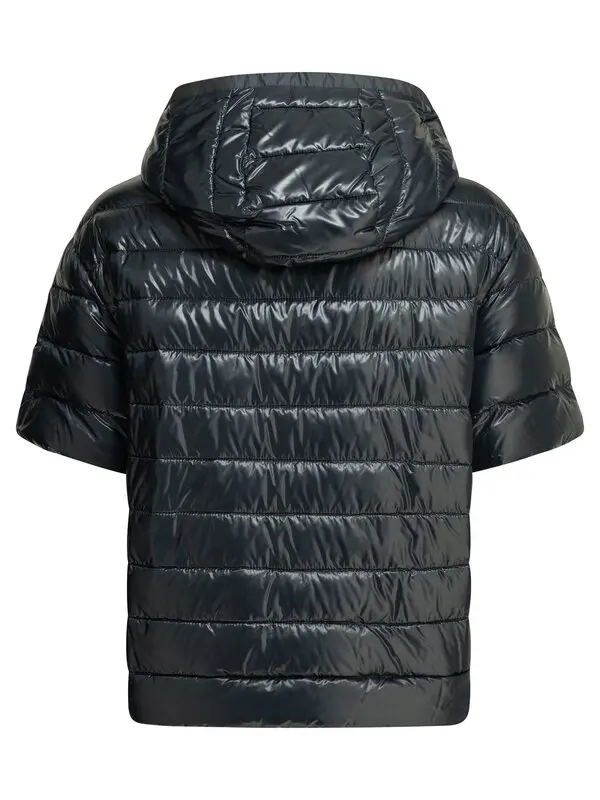 Herno Reversible Short Down Jacket With Hood