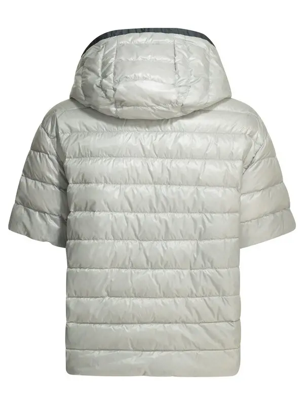 Herno Reversible Short Down Jacket With Hood