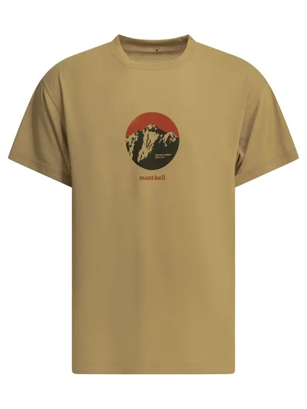 MONTBELL Graphic T-shirt - Beige
