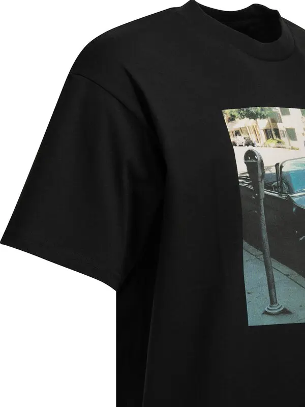 Carhartt Work In Progress Warm Views" Graphic Print Organic Cotton T-shirt - Black