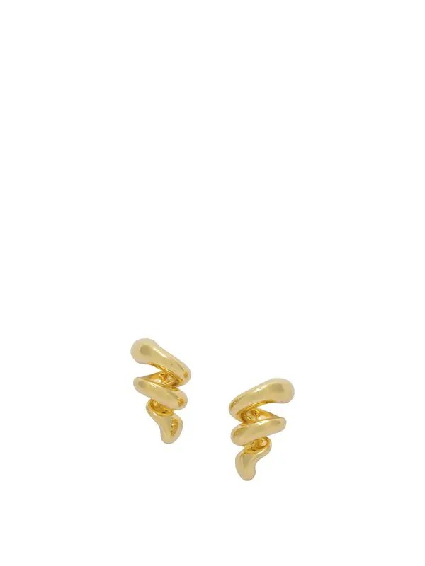 MARIA BLACK Twisted Earrings - Gold