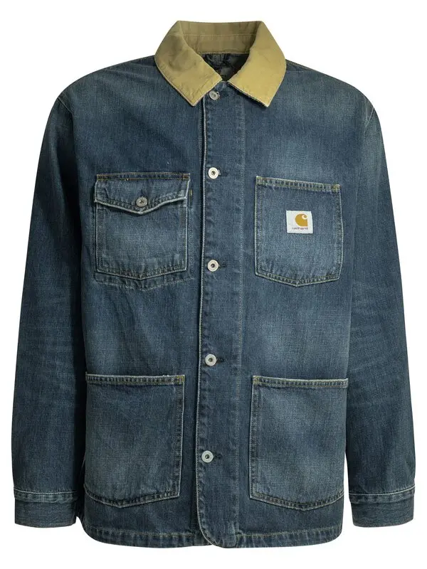Carhartt Work In Progress Warren Chore Denim Jacket - Blue