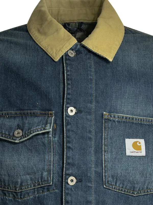 Carhartt Work In Progress Warren Chore Denim Jacket - Blue