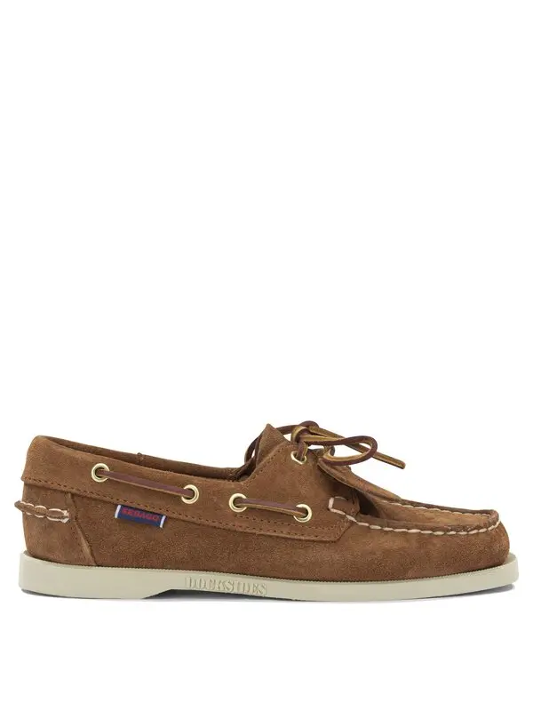 SEBAGO Portland Artisan Ox Lace-up Loafers - Brown