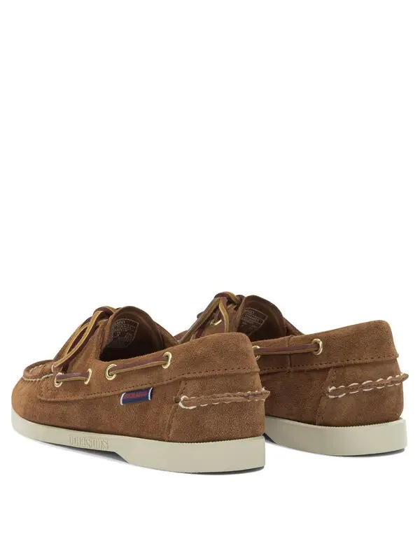 SEBAGO Portland Artisan Ox Lace-up Loafers - Brown