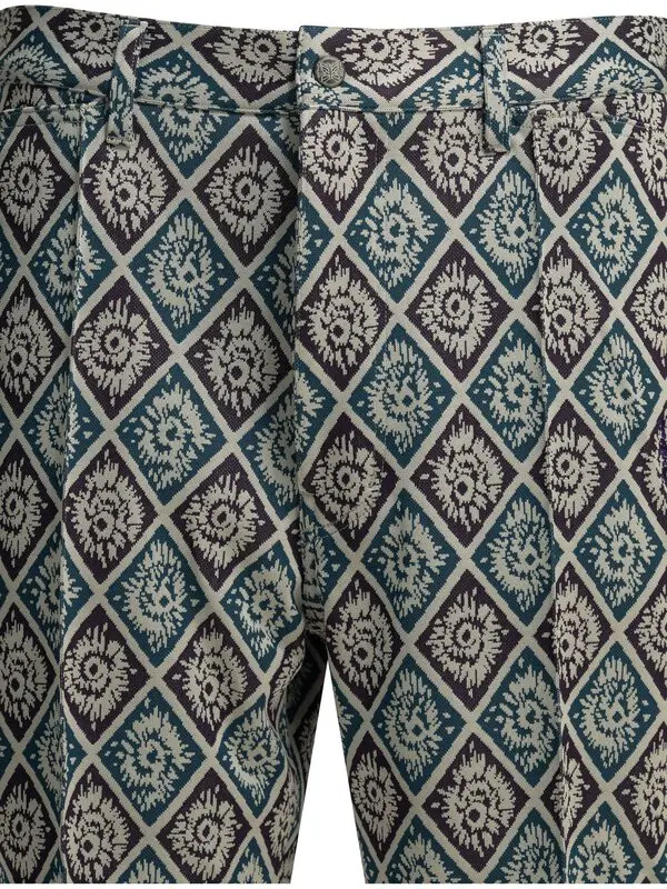Needles Boot Cut Jacquard Casual Pants