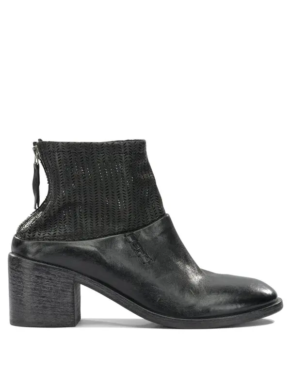 Moma 70mm Zippered Ankle Boots