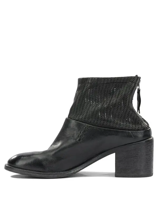 Moma 70mm Zippered Ankle Boots
