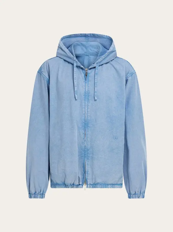 FERRAGAMO Cotton And Silk Blouson Jacket