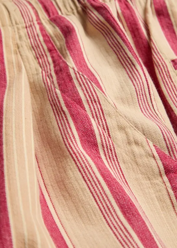 Isabel Marant Étoile Striped Cotton Shorts