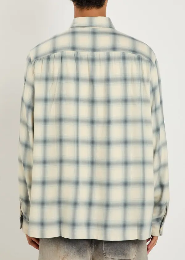 Our Legacy Every Checked Woven Shirt - White