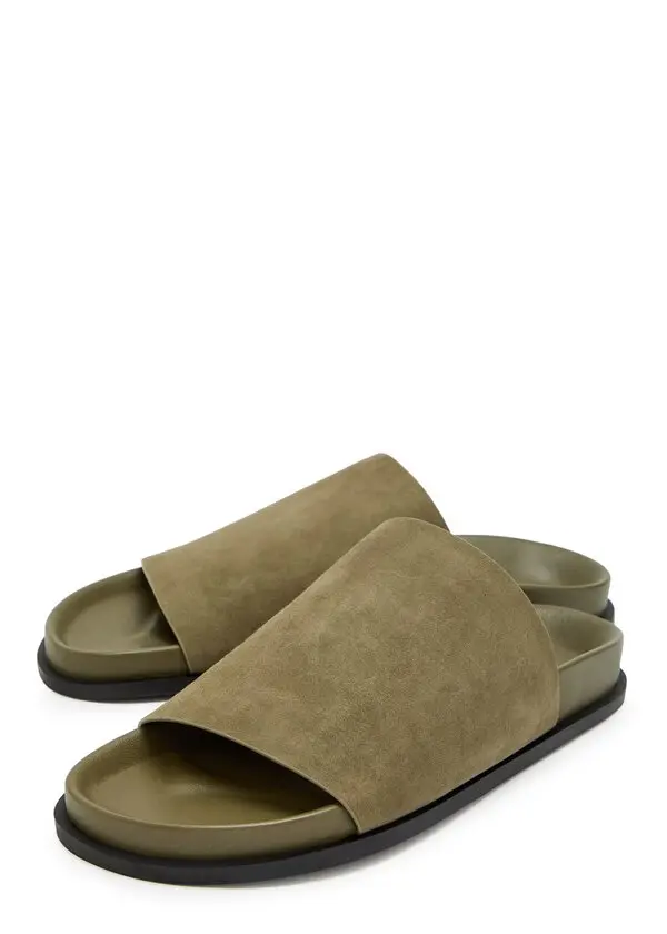 A.emery Luca Woven Leather Sliders