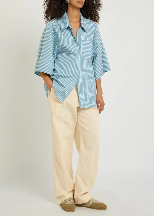 Dries Van Noten Cotton Trousers