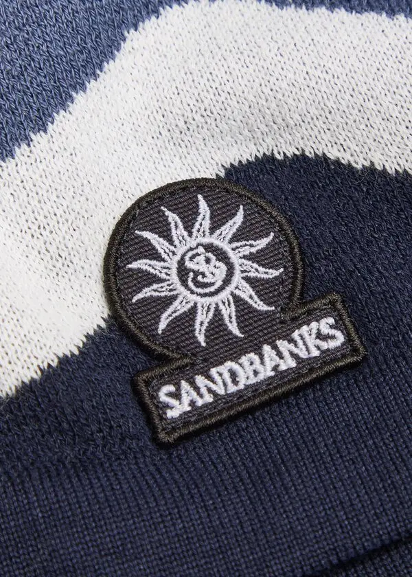 SANDBANKS Striped Cotton Shorts