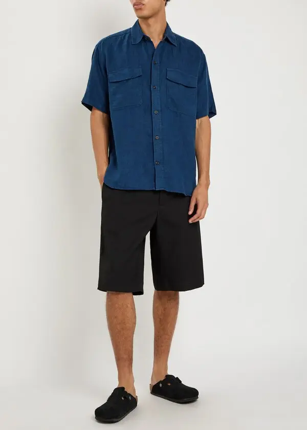 Oliver Spencer Patch Pocket Linen Shirt