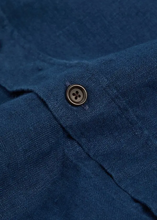 Oliver Spencer Patch Pocket Linen Shirt