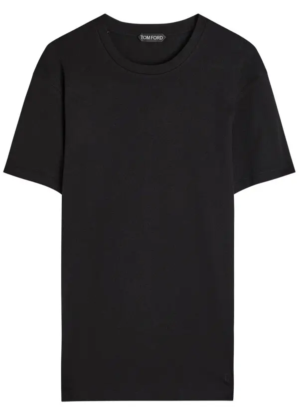 TOM FORD Perforated Cotton T-shirt