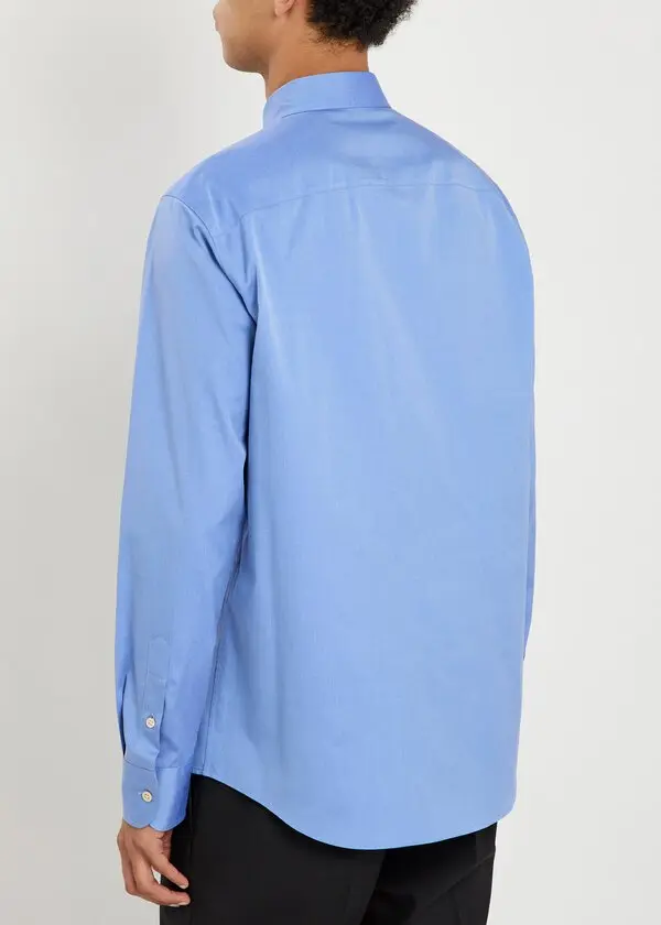 Valentino Garavani Logo Cotton Oxford Shirt