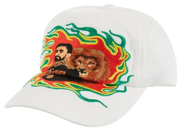 Supreme Lion Of Judah 6panel Cap - White