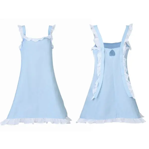 LOVE LETTERS X Baby Dolce Organic Cotton Sleep Dress - Blue