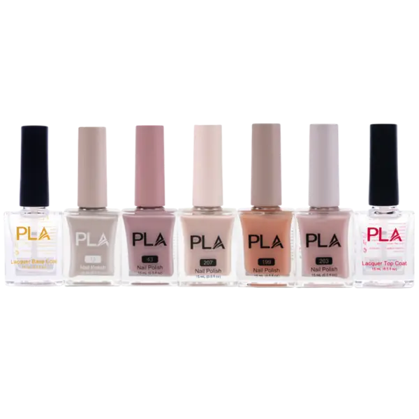PLA BEAUTY Nail Lacquer Starter Kit - You Made Me Blush