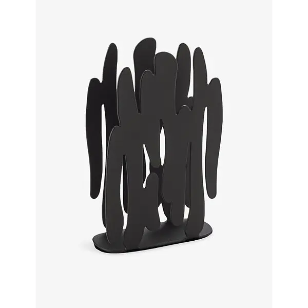 ALESSI Bark Napkin Holder - Black