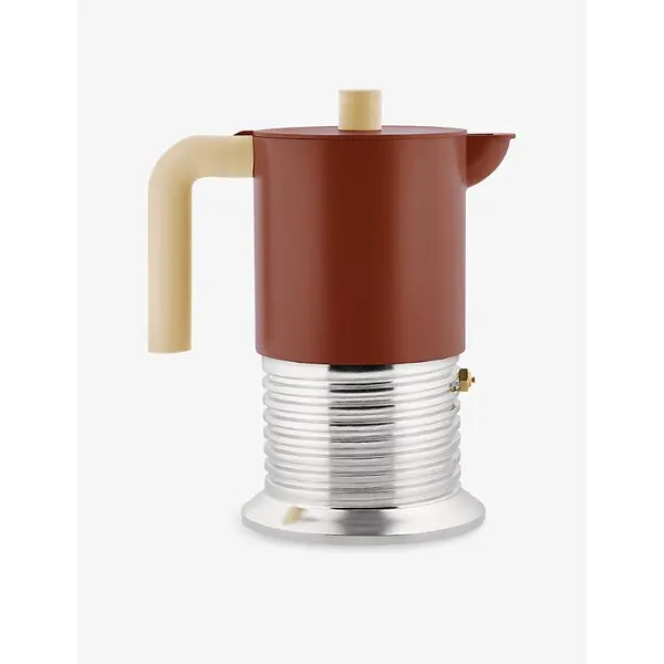ALESSI Vite Six-cup Espresso Coffee Maker - Red And Yellow