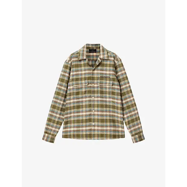 ALLSAINTS Slam Checked Woven Shirt