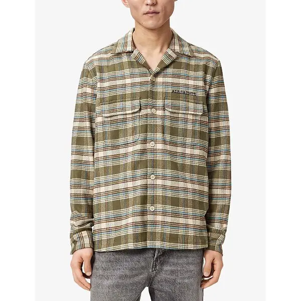 ALLSAINTS Slam Checked Woven Shirt